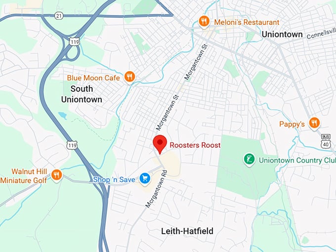 16. roosters roost map