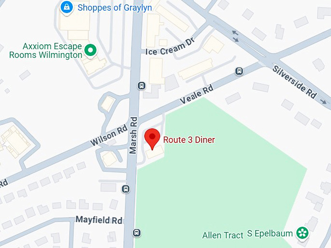 16. route 3 diner map