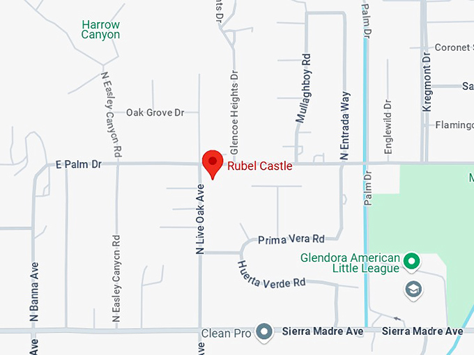 rubel castle map
