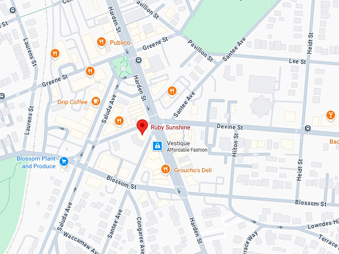 16. ruby sunshine map