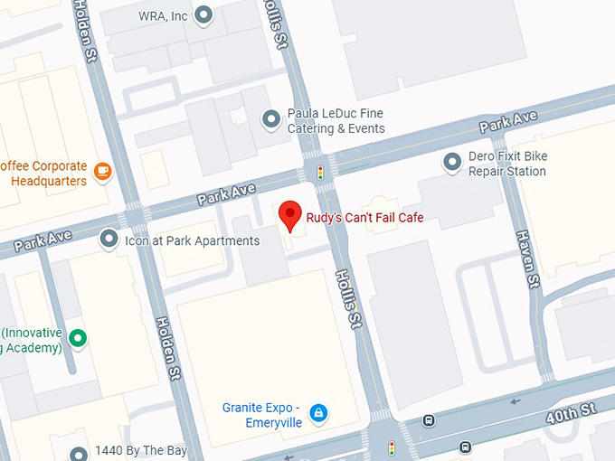 16. rudy's can't fail cafe map