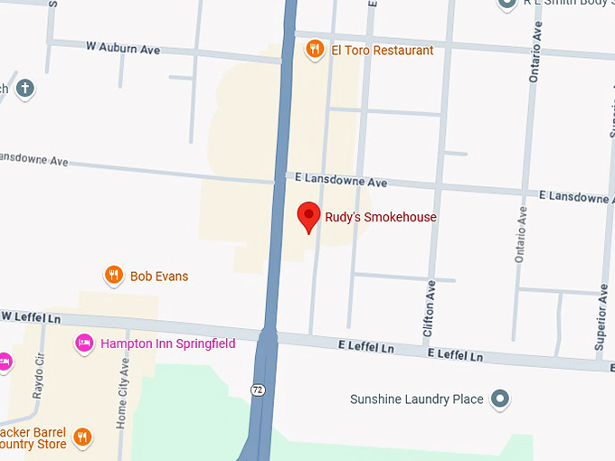 16. rudy's smokehouse map