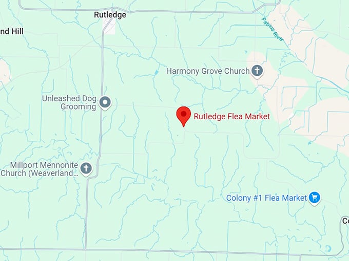 16. rutledge flea market map