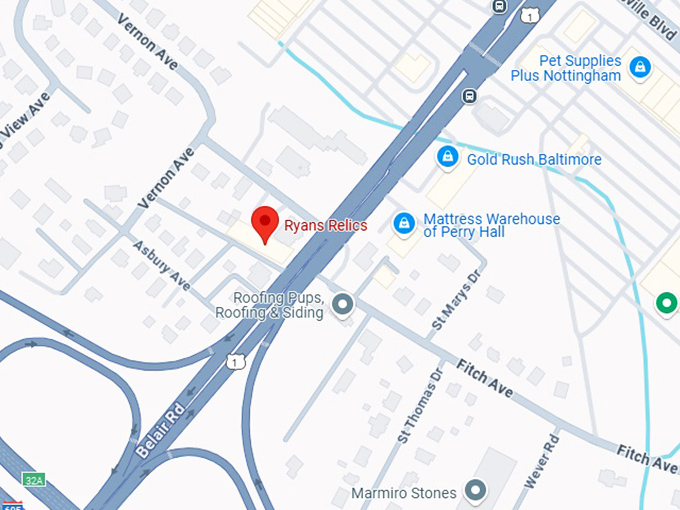 16. ryan&rsquo;s relics map