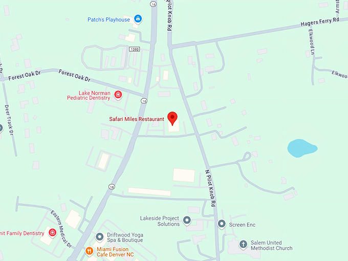 16. safari miles restaurant map