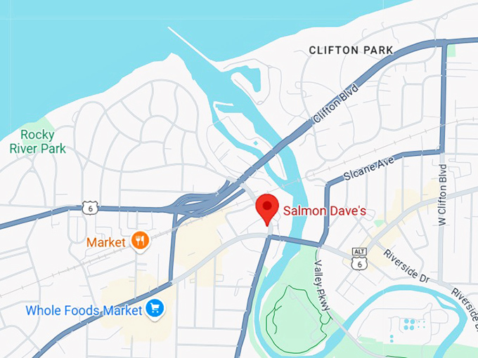 16. salmon dave's map