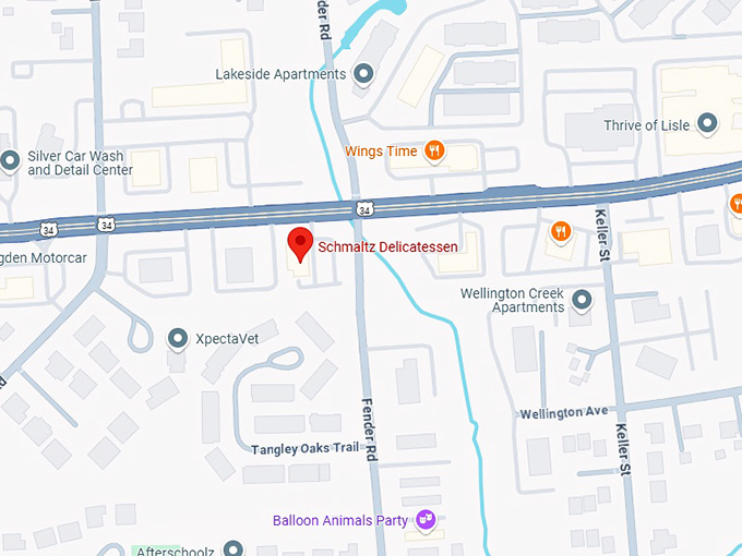 16. schmaltz delicatessen map