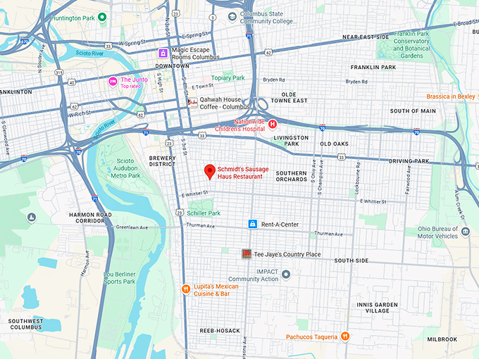 16. schmidthaus restaurant map