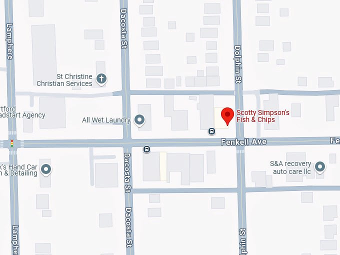 16. scotty simpson's fish & chips map