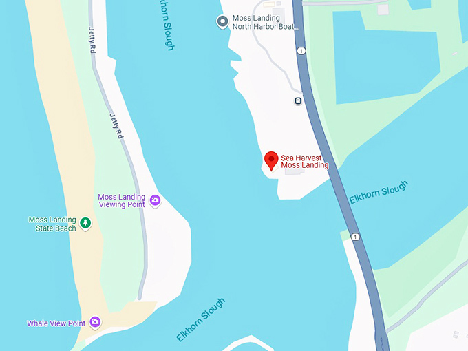 16. sea harvest moss landing map