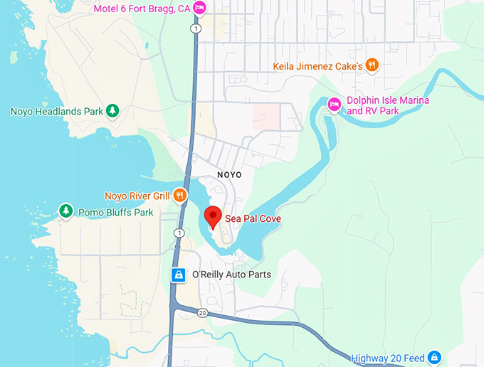 16. sea pal cove map