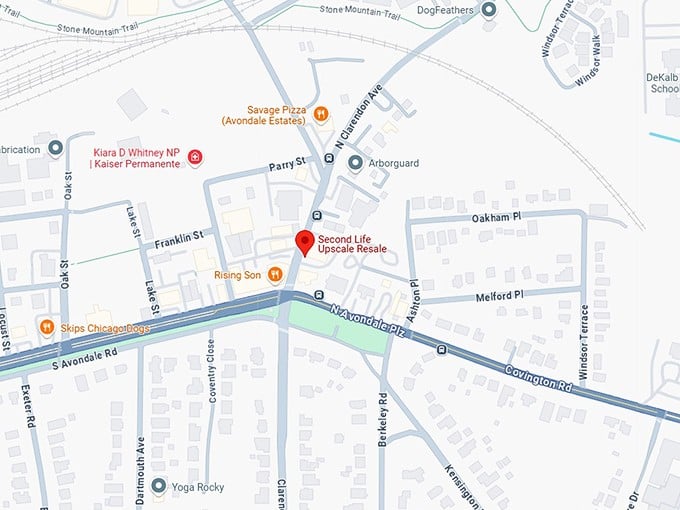 16. second life upscale resale map