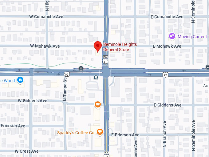 16. seminole heights general store map