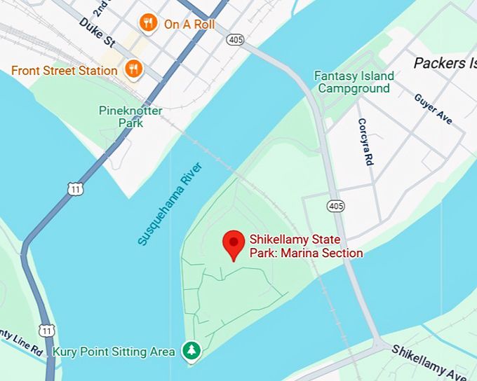 16. shikellamy state park marina section map