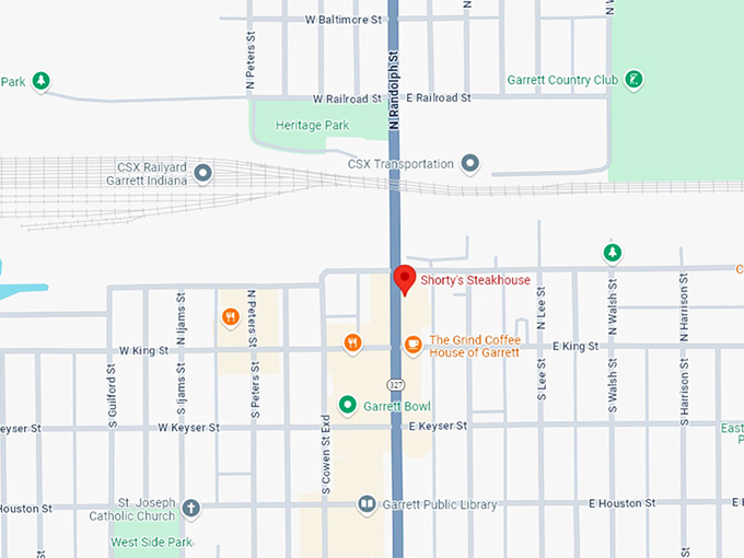 16. shorty's steakhouse map