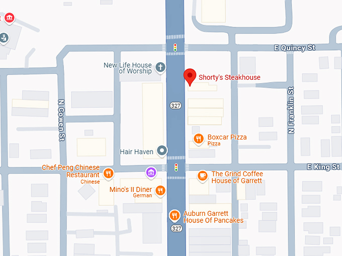 16. shorty's steakhouse map