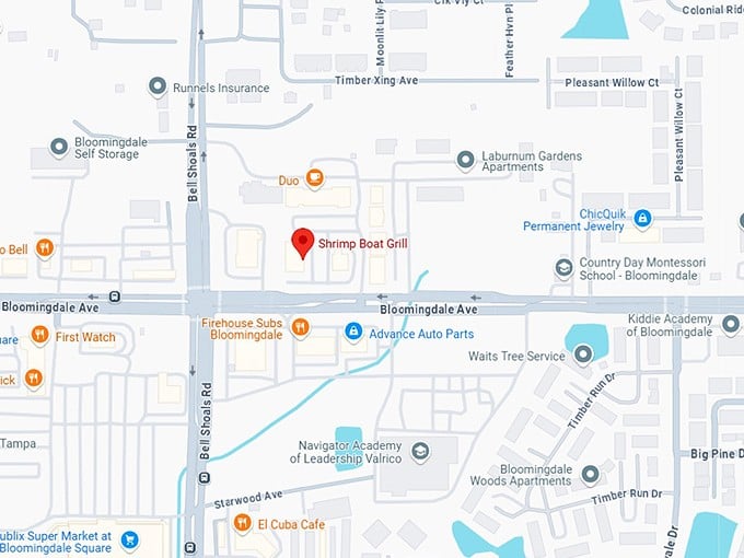 16. shrimp boat grill map