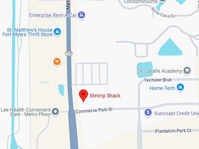 16. shrimp shack map