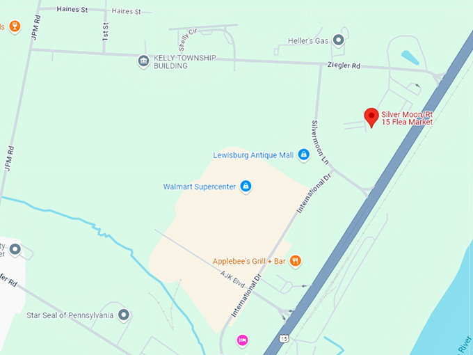 16. silver moon flea market map