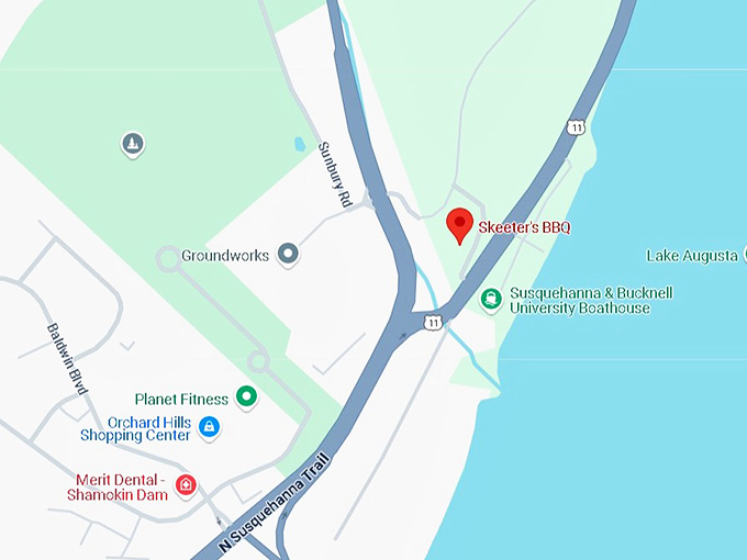 16. skeeter's bbq map