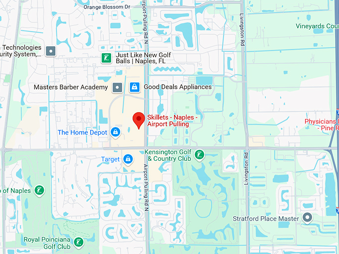 16. skillets (5461 airport pulling rd n) map