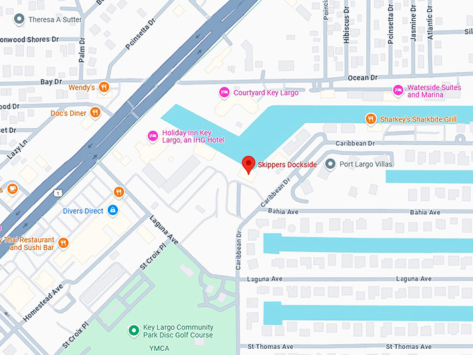 16. skippers dockside map