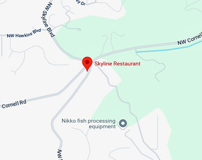 skyline restaurant map