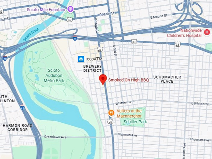 16. smoked on high bbq map