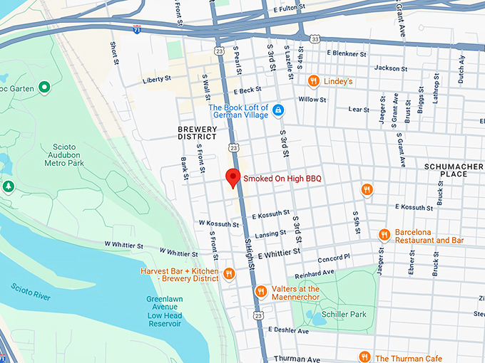 16. smoked on high bbq map