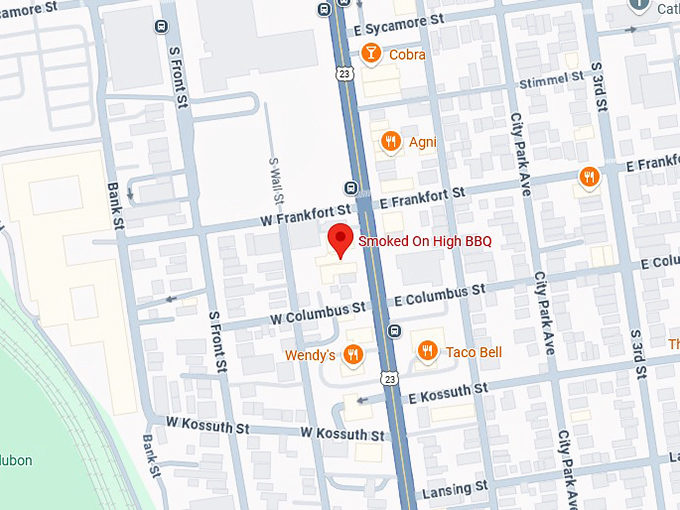 16. smoked on high bbq map