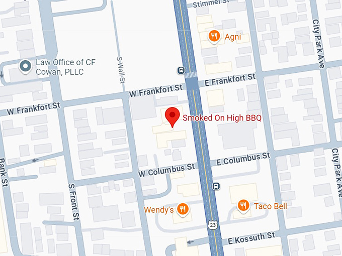 16. smoked on high bbq map