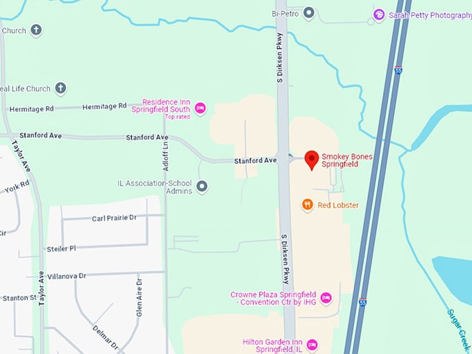 16. smokey bones springfield map