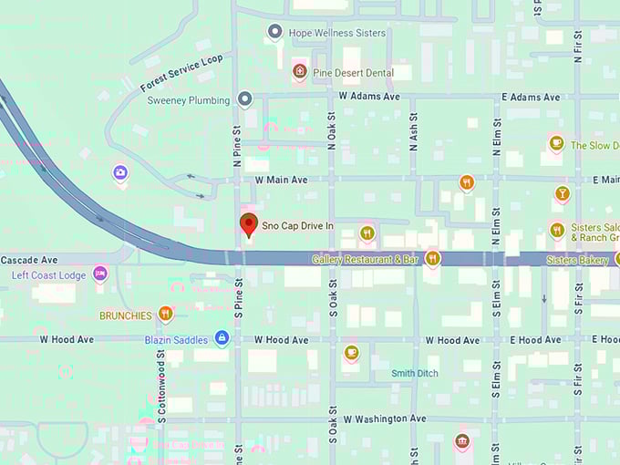 16. sno cap drive in map