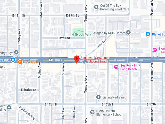 society of st. vincent de paul long beach thrift store map