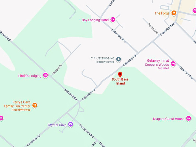 16. south bass island map