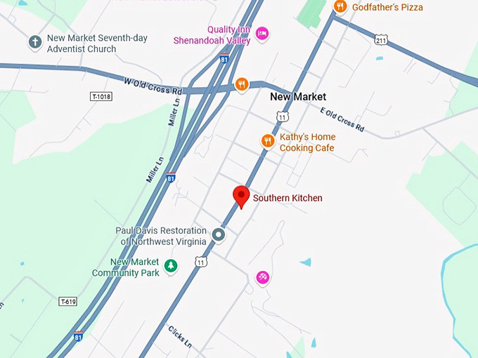 16. southern kitchen map