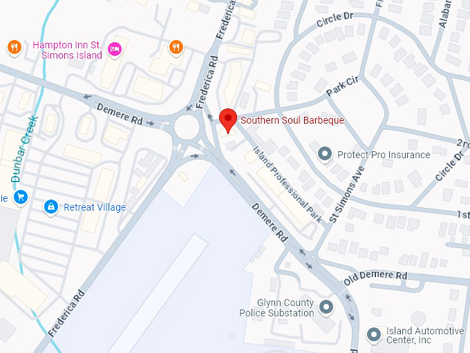 southern soul barbeque map