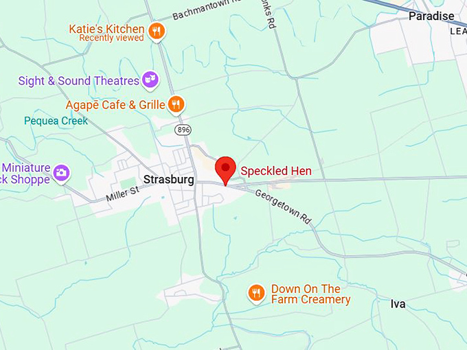 16. speckled hen map