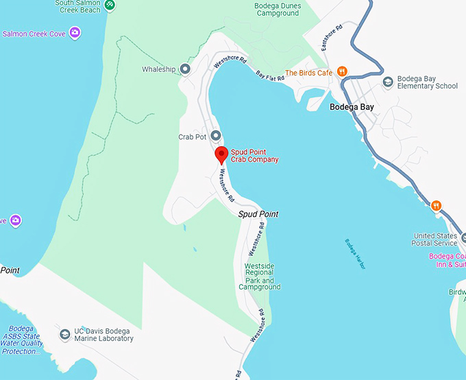 16. spud point crab company map