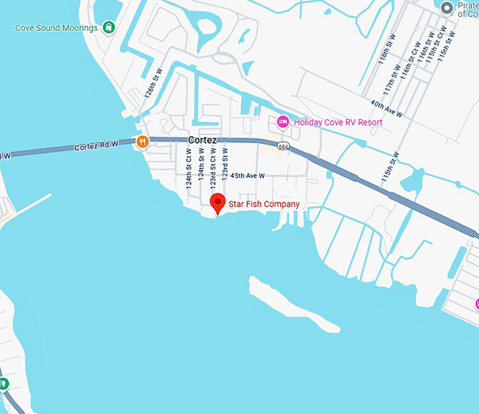 16. star fish company map