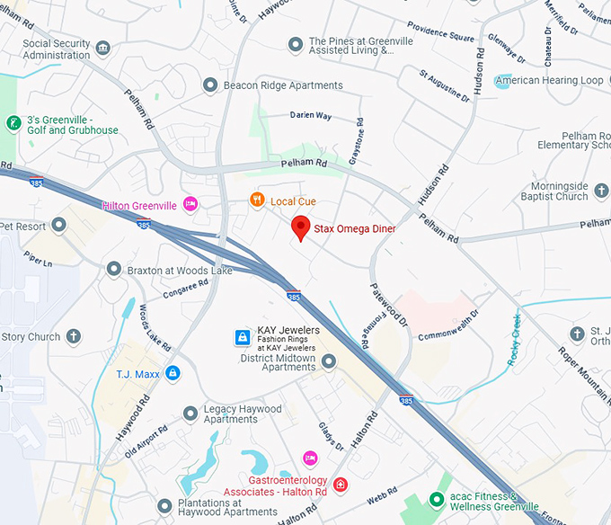 16. stax omega diner map