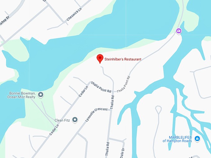 steinhilber's restaurant map