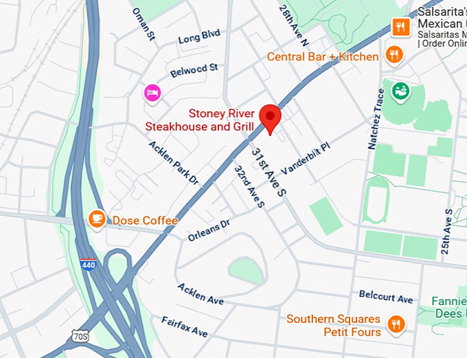 16. stoney river steakhouse and grill map