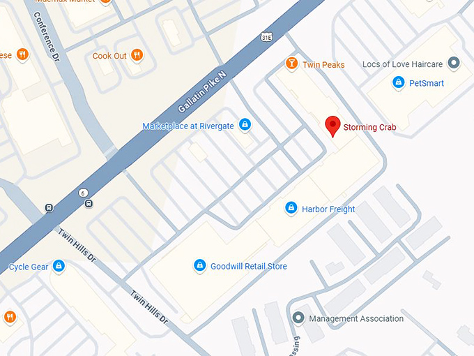 16. storming crab map