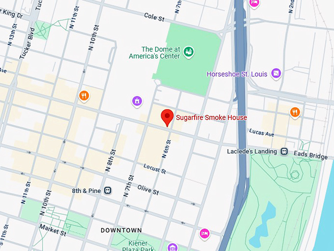 16. sugarfire smoke house map