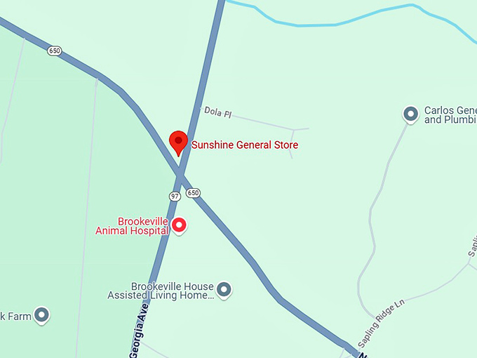 16. sunshine general store map