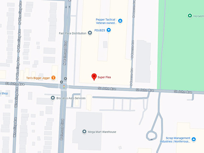 super flea map