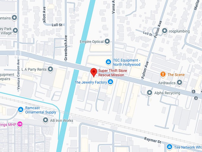 16. super thrift store rescue mission map