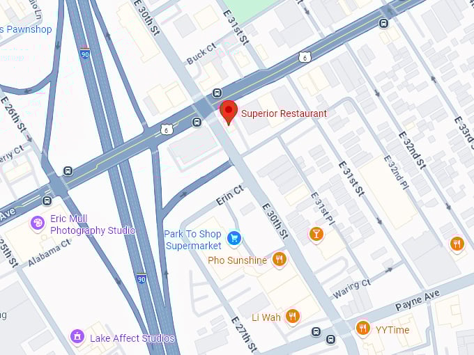 16. superior restaurant map