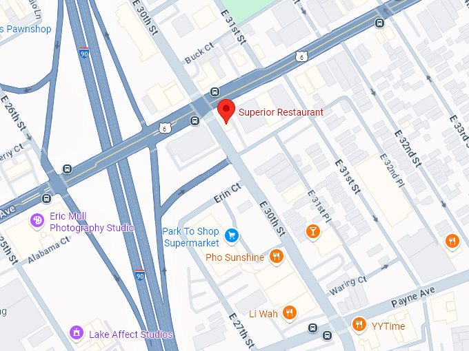 16. superior restaurant map